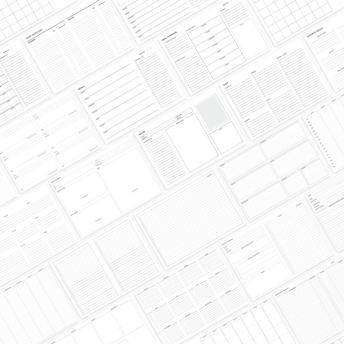 Digital Insert Pages – Laurel Studio